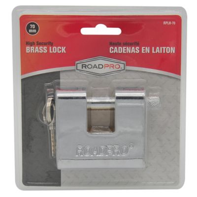 RoadPro 2.75 in. Brass Truck/Trailer Lock at Tractor Supply Co.
