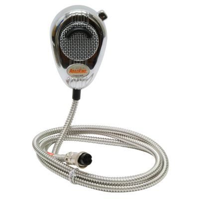 RoadKing 4-Pin Noise-Cancelling CB Mic Chrome at Tractor Supply Co.