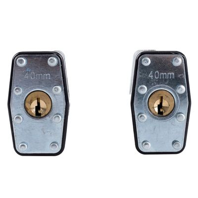 RoadPro Padlock/2Pk 1.5 .In Steel Lam Key Alike at Tractor Supply Co.