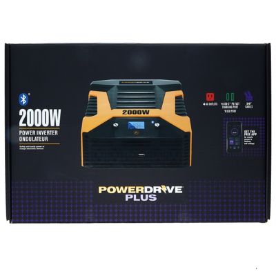 PowerDrive Plus 2000 Watt Power Inverter with Bluetooth(R) Wireless ...