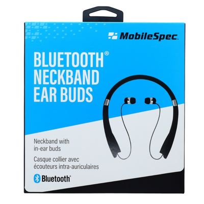 MobileSpec Premium Stereo Bluetooth Earbuds Black at Tractor Supply Co.