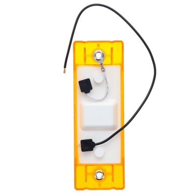 RoadPro Reflective Sealed Marker Lights for Trailers and Trucks - Amber ...