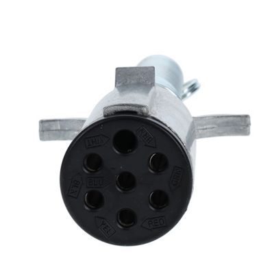 RoadPro 7-Way Electrical Trailer Plug with Cable Guard 7-Pin Trailer ...