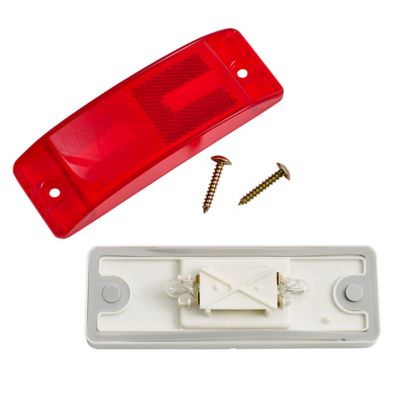 RoadPro Turtleback Sealed Light, 6 x 2in., Red at Tractor Supply Co.