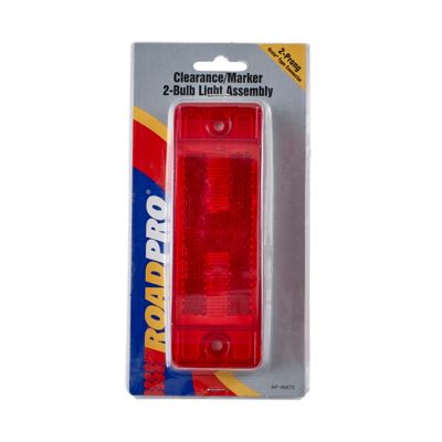 RoadPro Turtleback Sealed Light, 6 x 2in., Red at Tractor Supply Co.