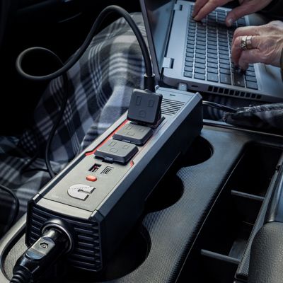 Cummins 120 Watt Portable Power Strip Inverter for Vehicle DC to AC ...