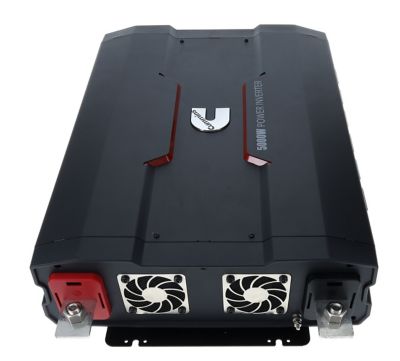 Cummins 5,000W Power Inverter, 12V to 110V, 4 AC Outlets, 2 USB Ports ...