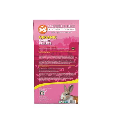 Nature's Best Organic Pelleted Rabbit Food, 25 lb. Bag at Tractor ...
