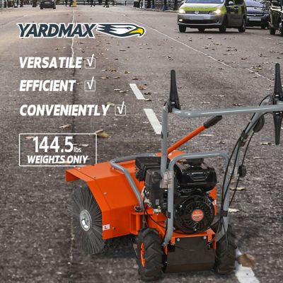 YARDMAX 28 in. 209cc Power Sweeper at Tractor Supply Co.