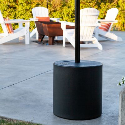 Allsop Home & Garden 9.5 ft. Heavy-Duty String Light Pole Stand with ...