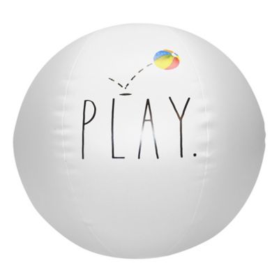 Rae Dunn Swim Kick Play Water Wings & 12 in. Beach Ball -Coconut Float ...