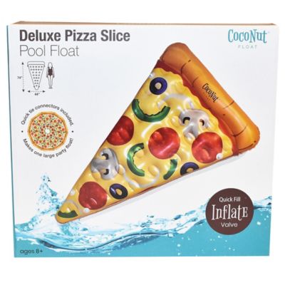 Coconut Float Float: Pizza Slice Pool Float -74 x44 in. Water ...