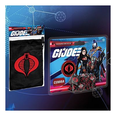 Renegade Game Studios G.I. Joe Roleplaying Game: Cobra Dice Set - 8 pc ...