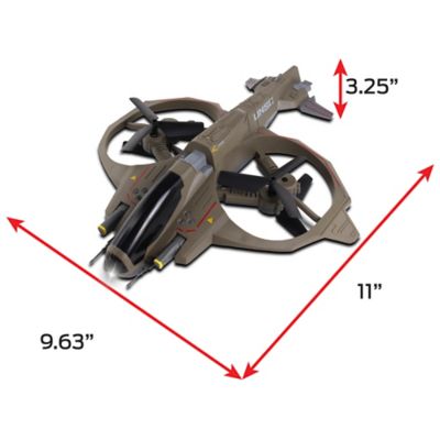 HALO Infinite NKOK AV-49 Wasp Remote Control Toy Aircraft, VTOL with ...