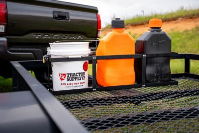 Carry-On Trailer 5 gal. Capacity 3-Compartment Steel Trailer Rack at ...