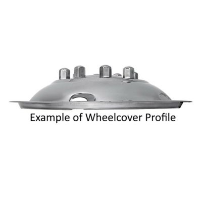 CCI Chrome Plastic Hubcaps/Wheel Covers for Dodge Ram Promaster 1500 ...