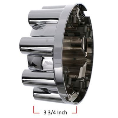 CCI 1 Single, Ford F-250, F-350 SRW 2017-2024 Rear Chrome Replica ...