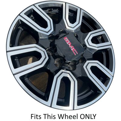 GMC OEM Black Center Cap/Hubcap for Sierra 2500, 3500 SRW 2021-2024 at ...