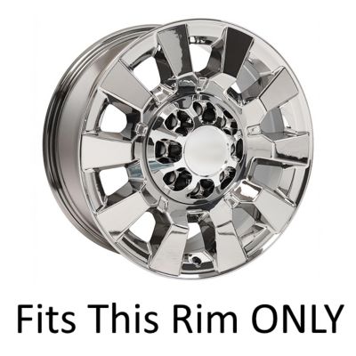 CCI 1 Single, GMC Sierra Denali 2500, 3500 SRW 2015-2019 Replica Chrome ...