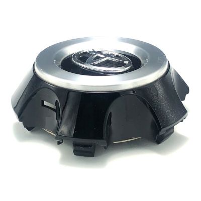 Toyota 1 Single, Toyota 4Runner 2014-2024 OEM Black Machined Center Cap ...