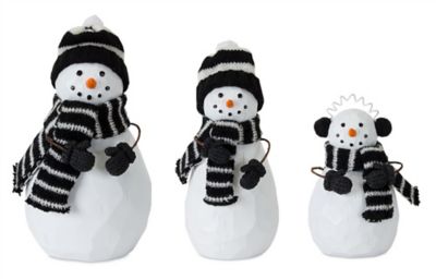 EverStar Plush Snowman Family Sculpture Set, 3 pc. at Tractor Supply Co.