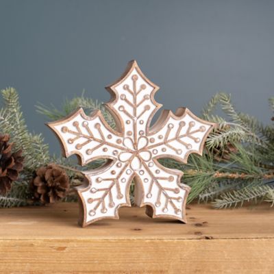 Melrose International Tabletop Snowflake (Set of 2) at Tractor Supply Co.