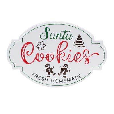 Melrose International Cookies for Santa Sign 18.25 in. D at Tractor ...