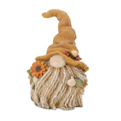 Melrose International Fall Harvest Gnome Figurine (Set of 6) at Tractor ...