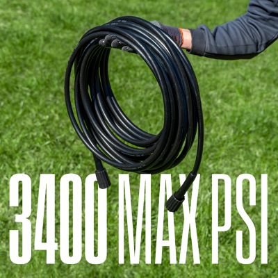 Westinghouse 50 ft. x 50 ft. PVC Pressure Washer Hose, 3,600 PSI at ...