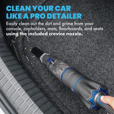 Ruvio Pro 11.1V Cordless HEPA Filter Multisurface Car Handheld Vacuum ...