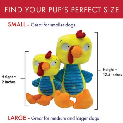 Huxley & Kent Dog Toy Power Plush KERNAL PECKER-LG at Tractor Supply Co.