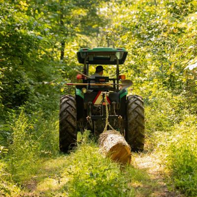 MAXXTUFF Heavy-Duty 3-Point Log Skidder Deluxe With Chain and Bonus 2 ...