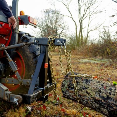 MAXXTUFF Heavy-Duty 3-Point Log Skidder Deluxe With Chain and Bonus 2 ...