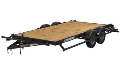 Karavan 6.8 ft. x 15 ft. Tandem Axle Utility Trailer, 5,500 lb. Max ...