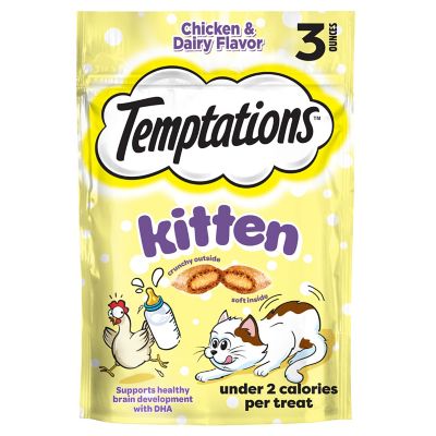 Temptations Kitten Chicken & Dairy Cat Treats, 3 oz. at Tractor Supply Co