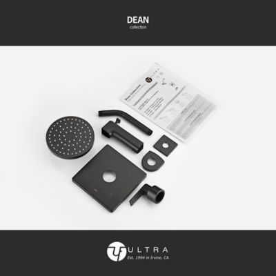 Ultra Faucets Dean Single Handle 1-Spray Tub and Shower Faucet 1.8 GPM ...