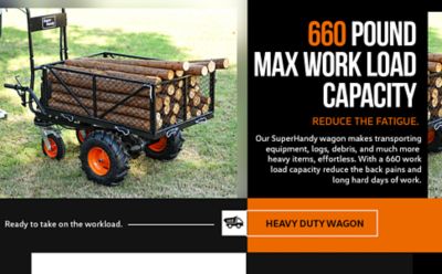 SuperHandy Electric Service Cart at Tractor Supply Co.