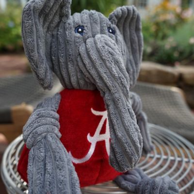 Hugglehounds NCAA University of Alabama Big AL Knottie Plush Dog Toy at ...