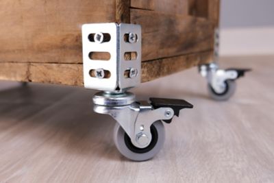 Titan 1-7/8 in. Thermoplastic Rubber Corner Caster, 90 lb. per Caster ...