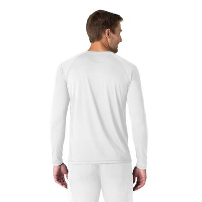 Carhartt Men's Force Sub-Scrubs Performance Long-Sleeve Crew Neck Scrub ...