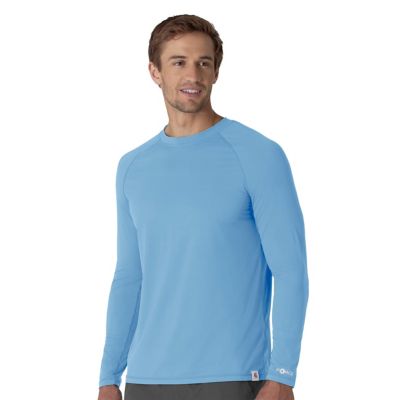 Carhartt Men's Force Sub-Scrubs Performance Long-Sleeve Crew Neck Scrub ...