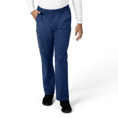 Carhartt Men's Force Essentials 9-Pocket Straight Mid-Rise Cargo Scrub ...