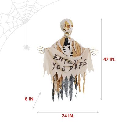 Haunted Hill Farm Danger McRibsey the Animatronic Skeleton Mummy ...