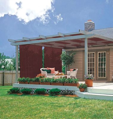 EZ Products Sun Shade Fabric, 6 X 20 ft., Harvest Red at Tractor Supply Co.