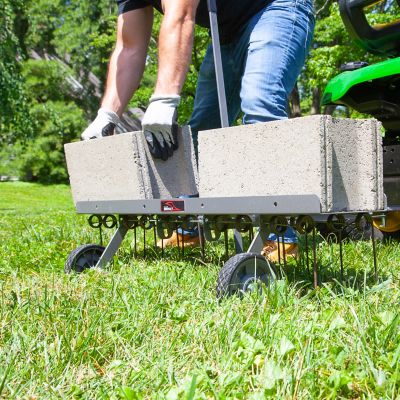 Brinly Tow-Behind 40 in. Dethatcher for Lawn Tractors and Zero-Turn ...