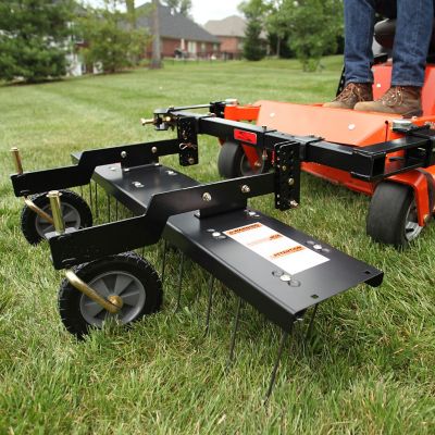 Brinly Mounted 48 in. ZTR Dethatcher for Zero-Turn Mowers at Tractor ...