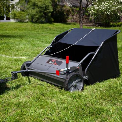 Brinly 42 in. Lawn Sweeper for Lawn Tractors and Zero-Turn Mowers at ...