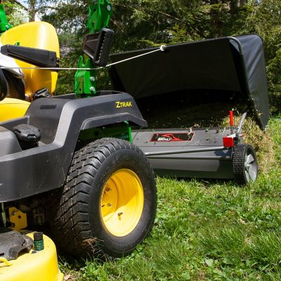 Brinly 42 in. Lawn Sweeper for Lawn Tractors and Zero-Turn Mowers at ...