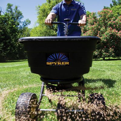 Spyker 50 lb. Capacity Pro-Series Commercial Push Spreader at Tractor ...