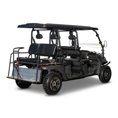 Bighorn 6-Seater Explorer 400 4x4 Limo Golf Cart/UTV, Red at Tractor ...